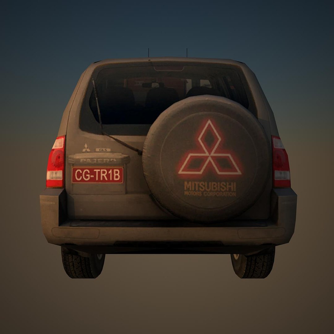 3D Model Mitsubishi Pajero Basic - TurboSquid 1164159