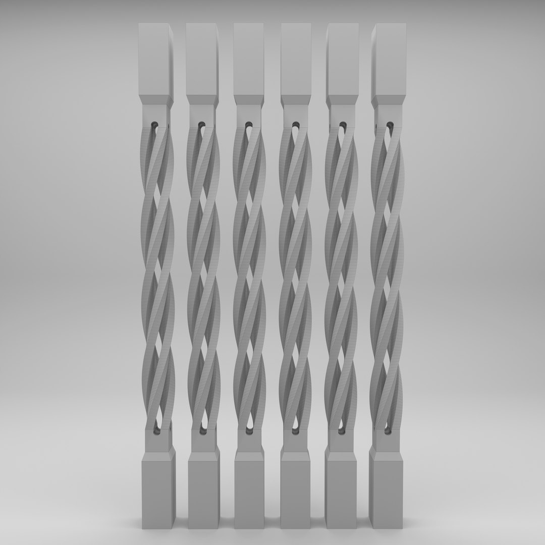 3D Model Twisted Baluster - TurboSquid 2279147