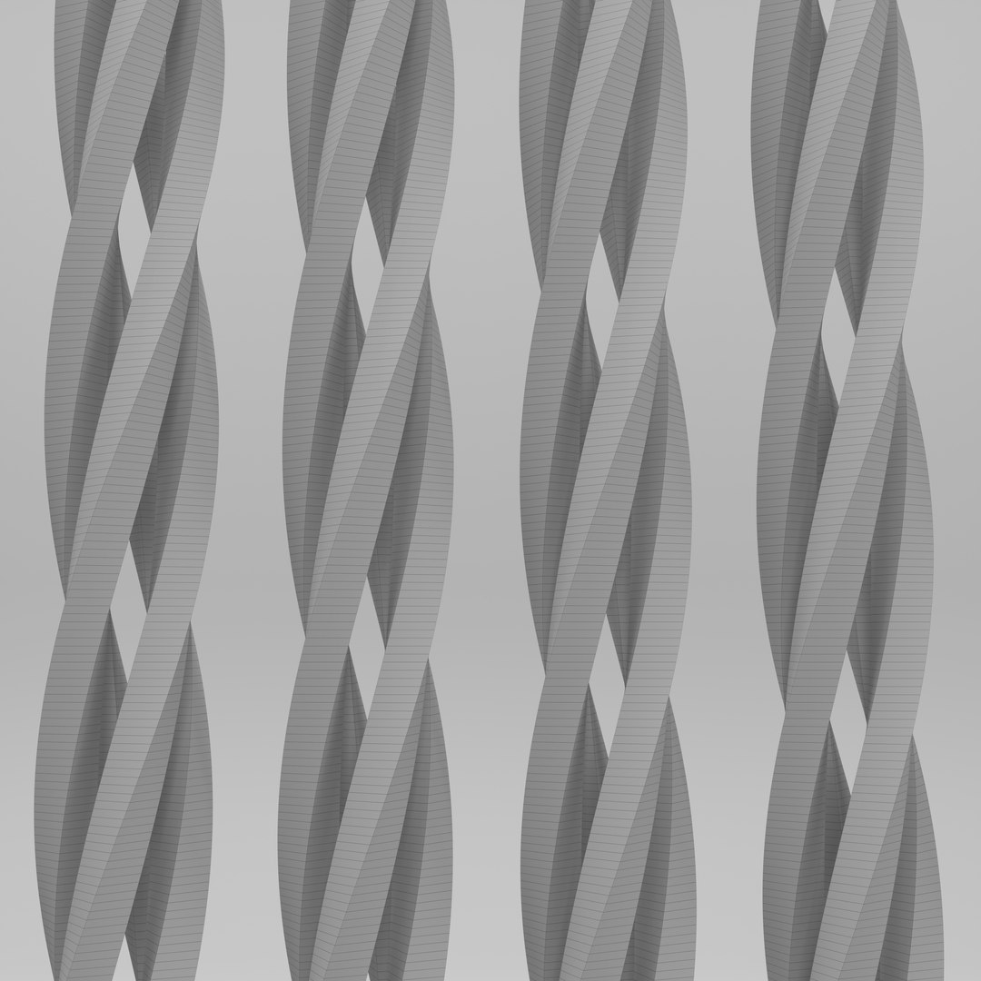 3D Model Twisted Baluster - TurboSquid 2279147