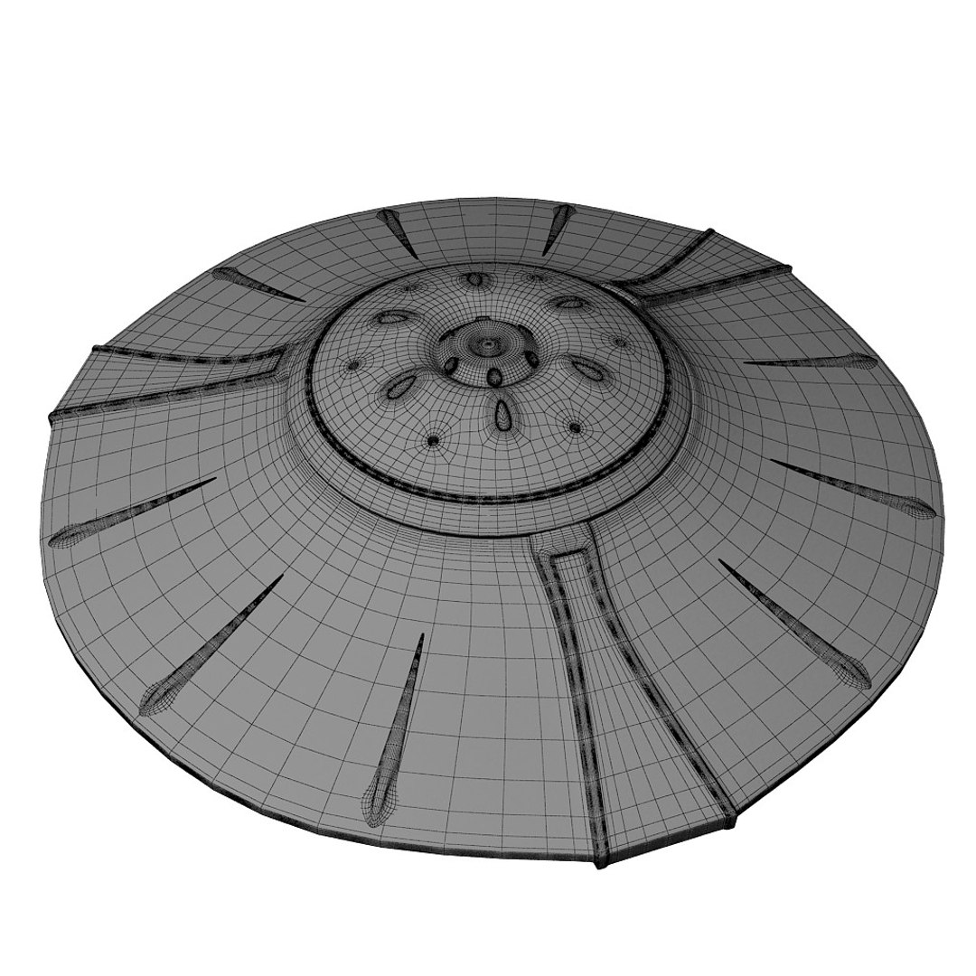 Ufo Classic 3d Model