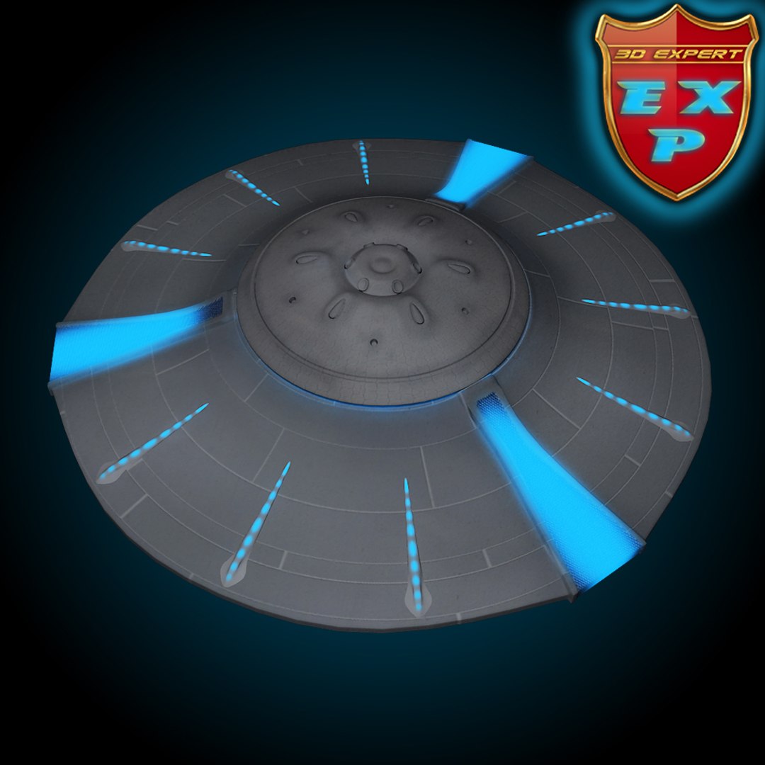 Ufo Classic 3d Model