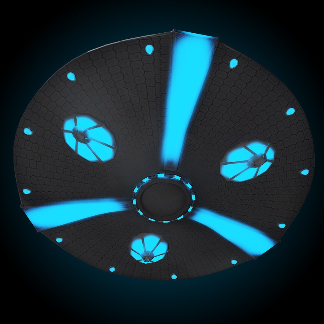 Ufo Classic 3d Model