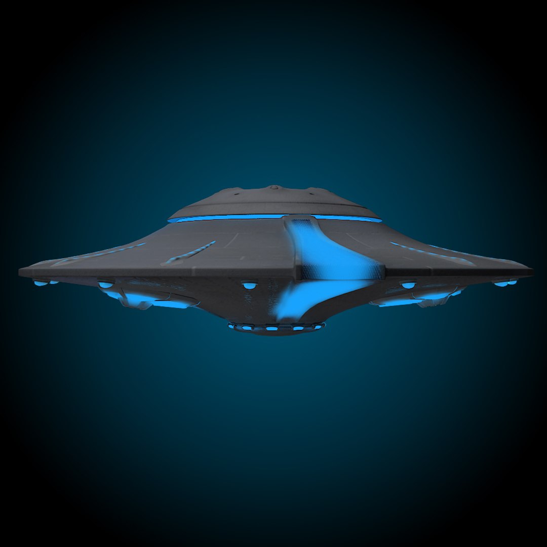Ufo Classic 3d Model
