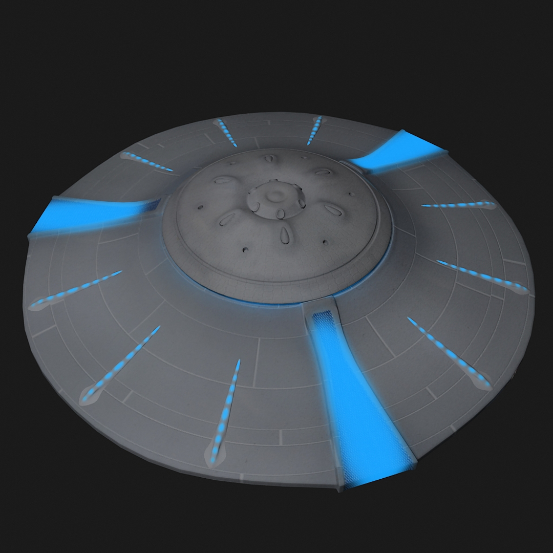 Ufo Classic 3d Model