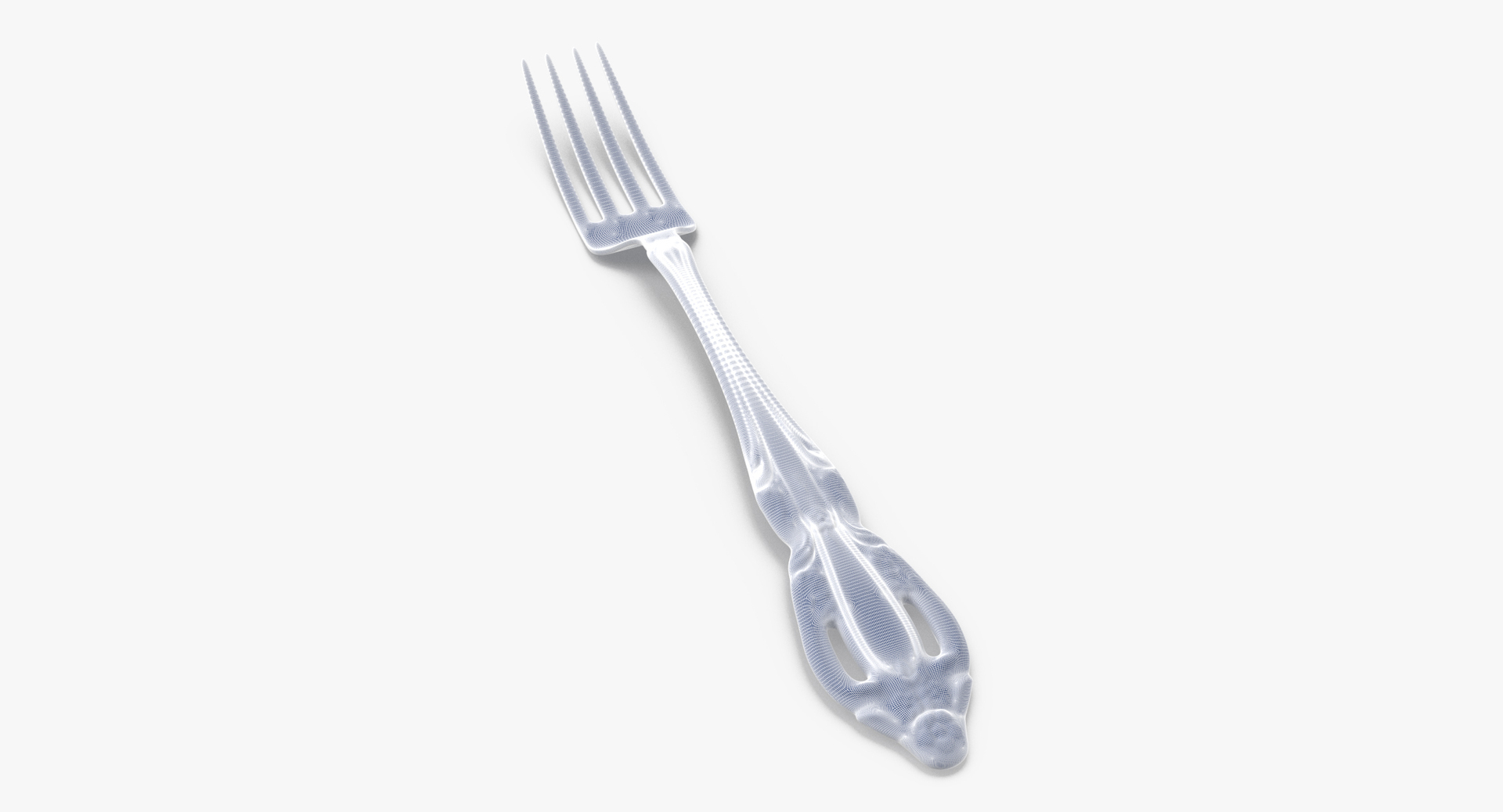 Formal silverware fork big 3D model - TurboSquid 1235466