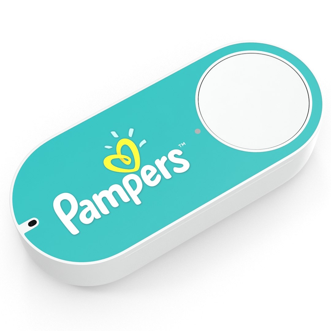 Amazon Dash Button 3D Model - TurboSquid 1152453