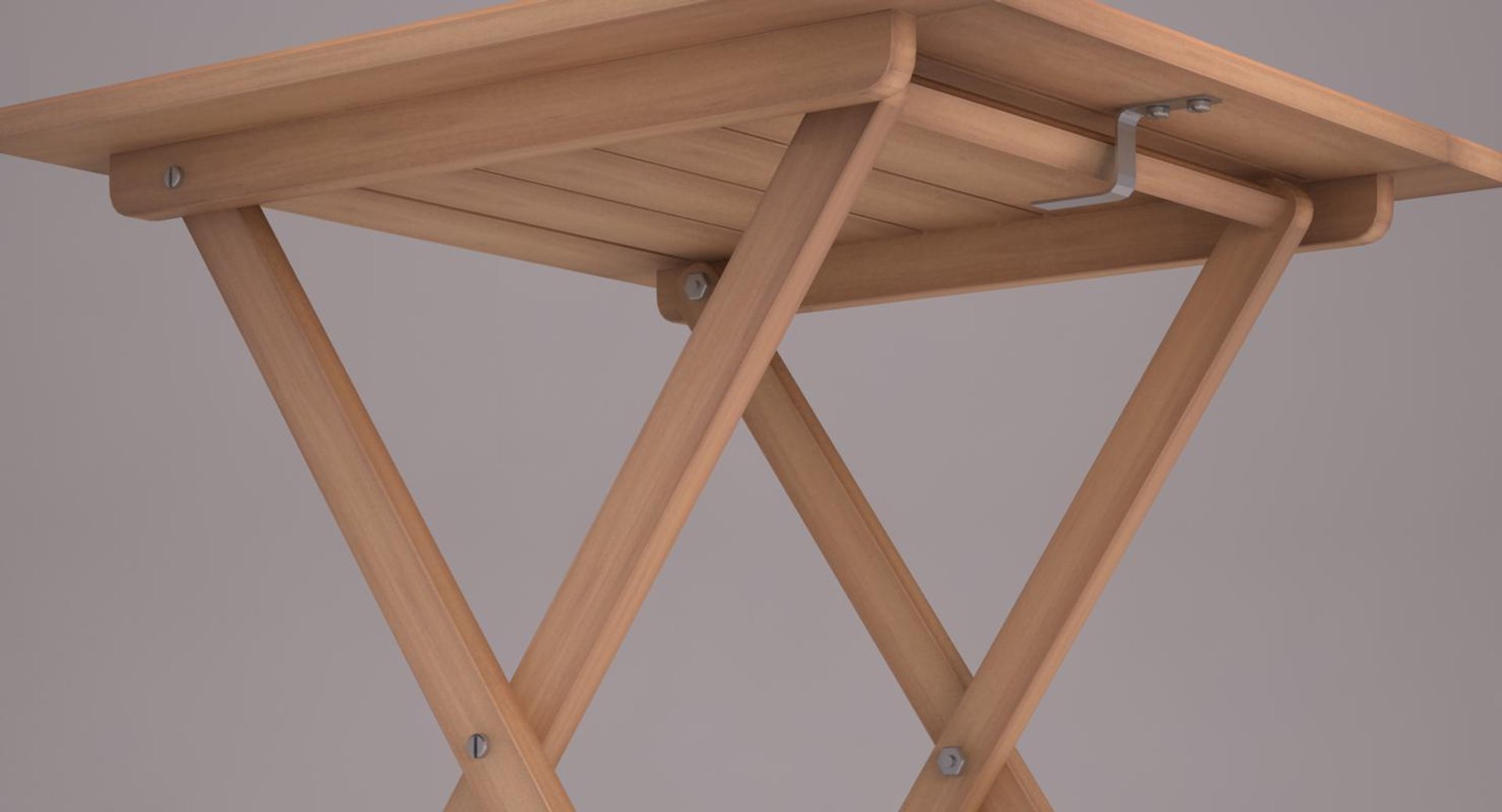 Folding Table 3D Model - TurboSquid 1346029