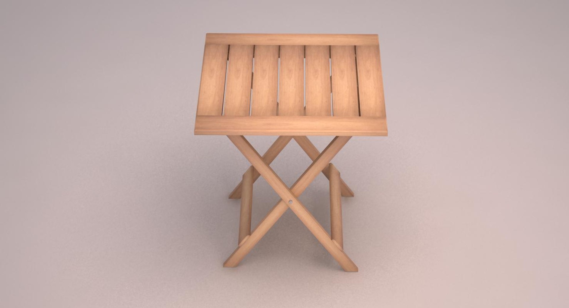 Folding Table 3D Model - TurboSquid 1346029
