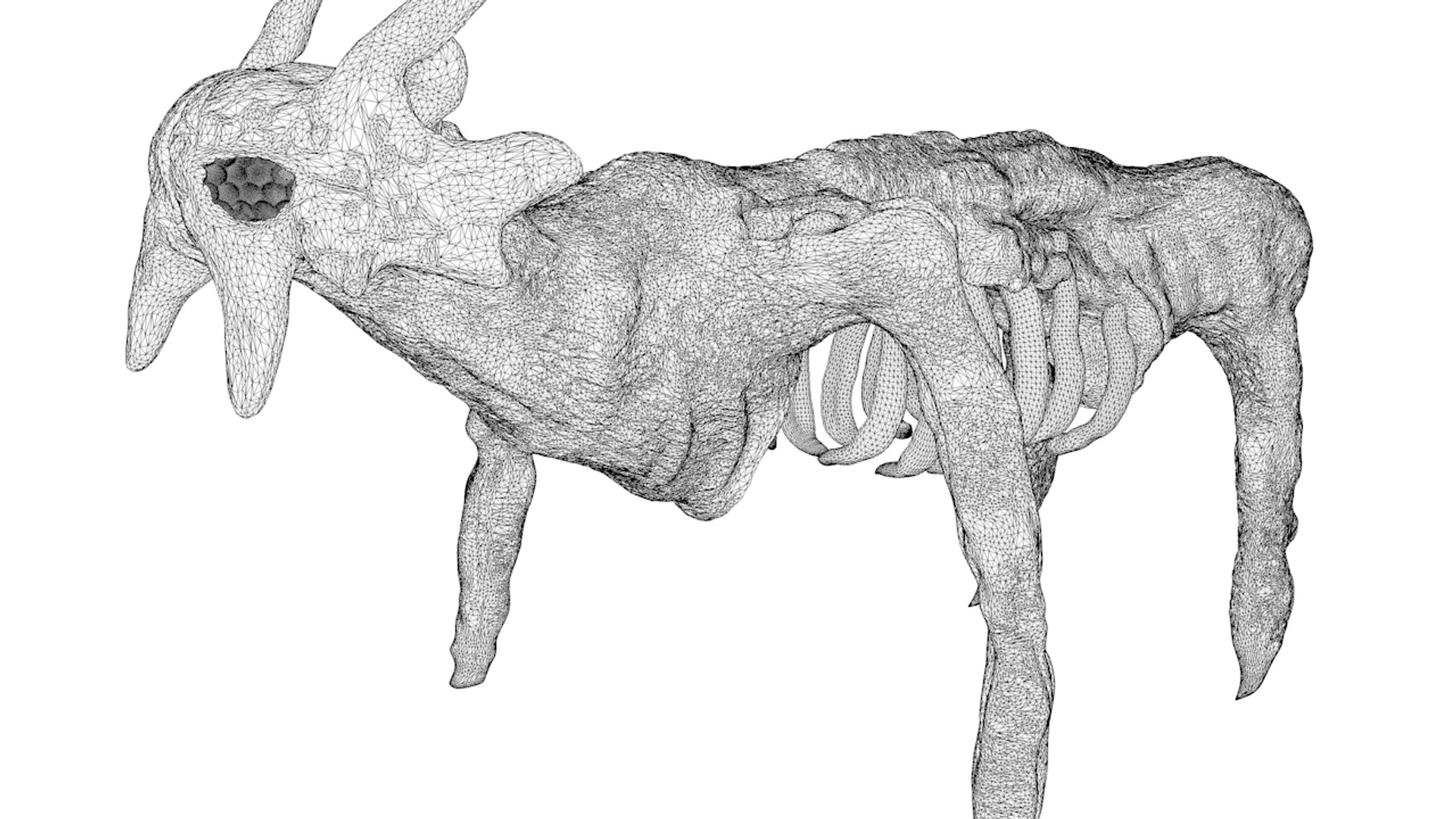 Quadropod 3D - TurboSquid 1669466