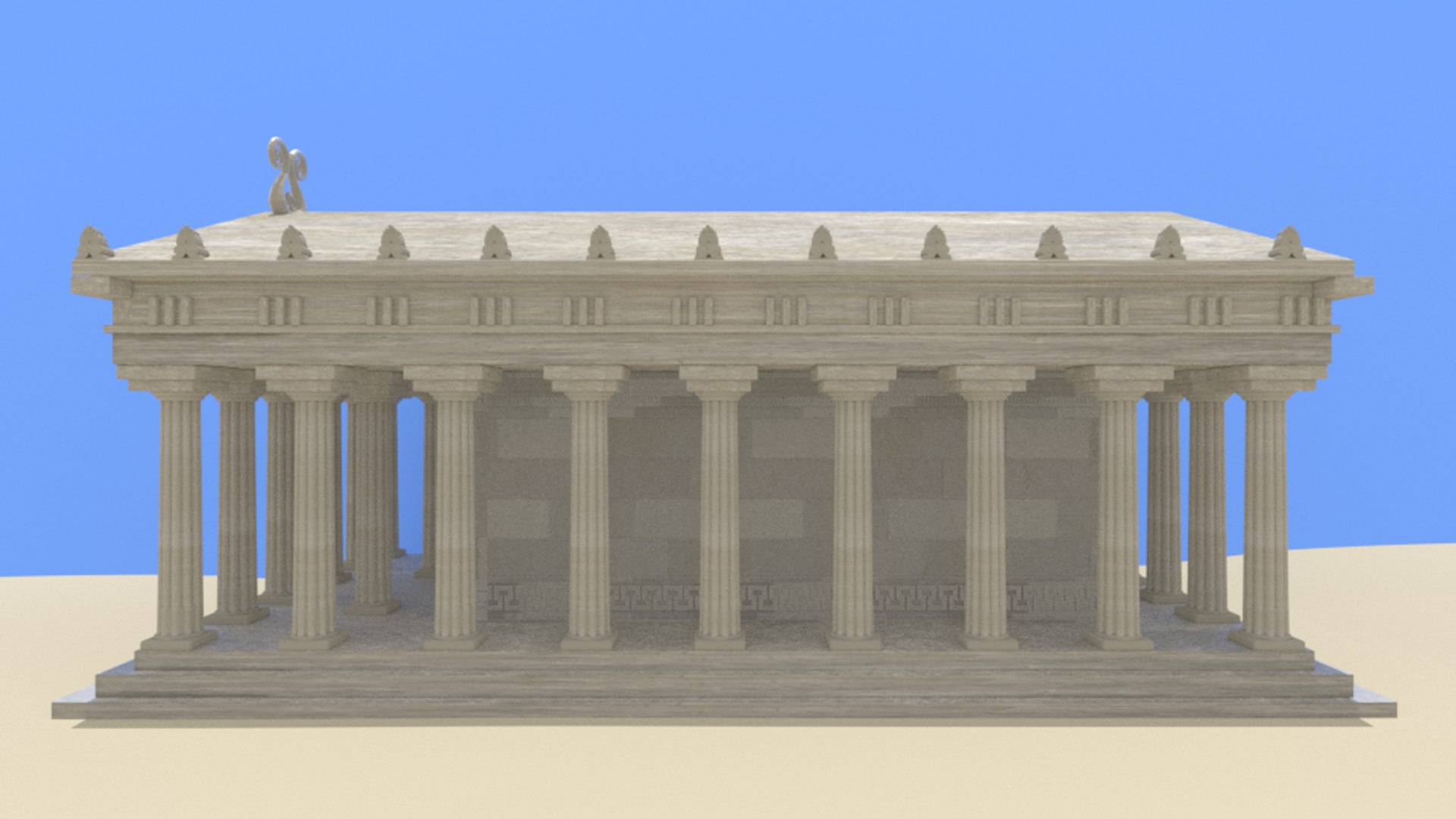 3D ancient greek temple - TurboSquid 1318528