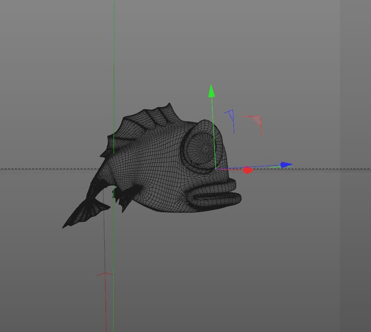3d Model Of Pink Fish