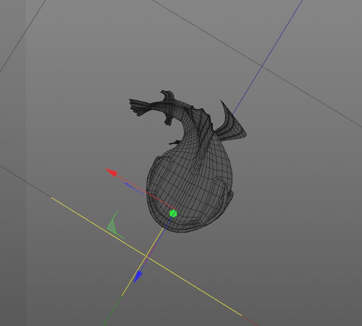 3d Model Of Pink Fish