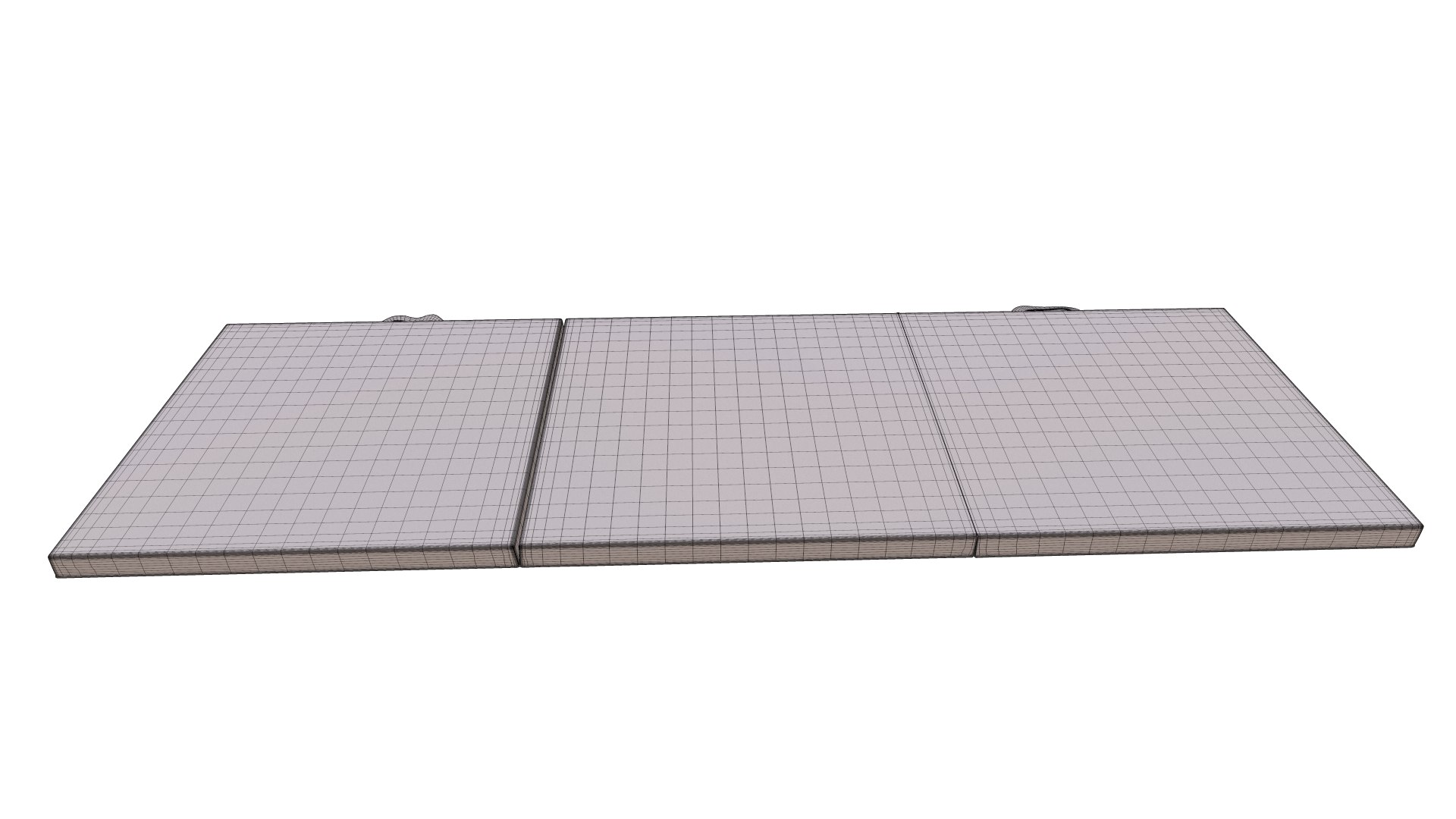 Tri-Fold Folding Exercise Mat 3D Model - TurboSquid 2083814