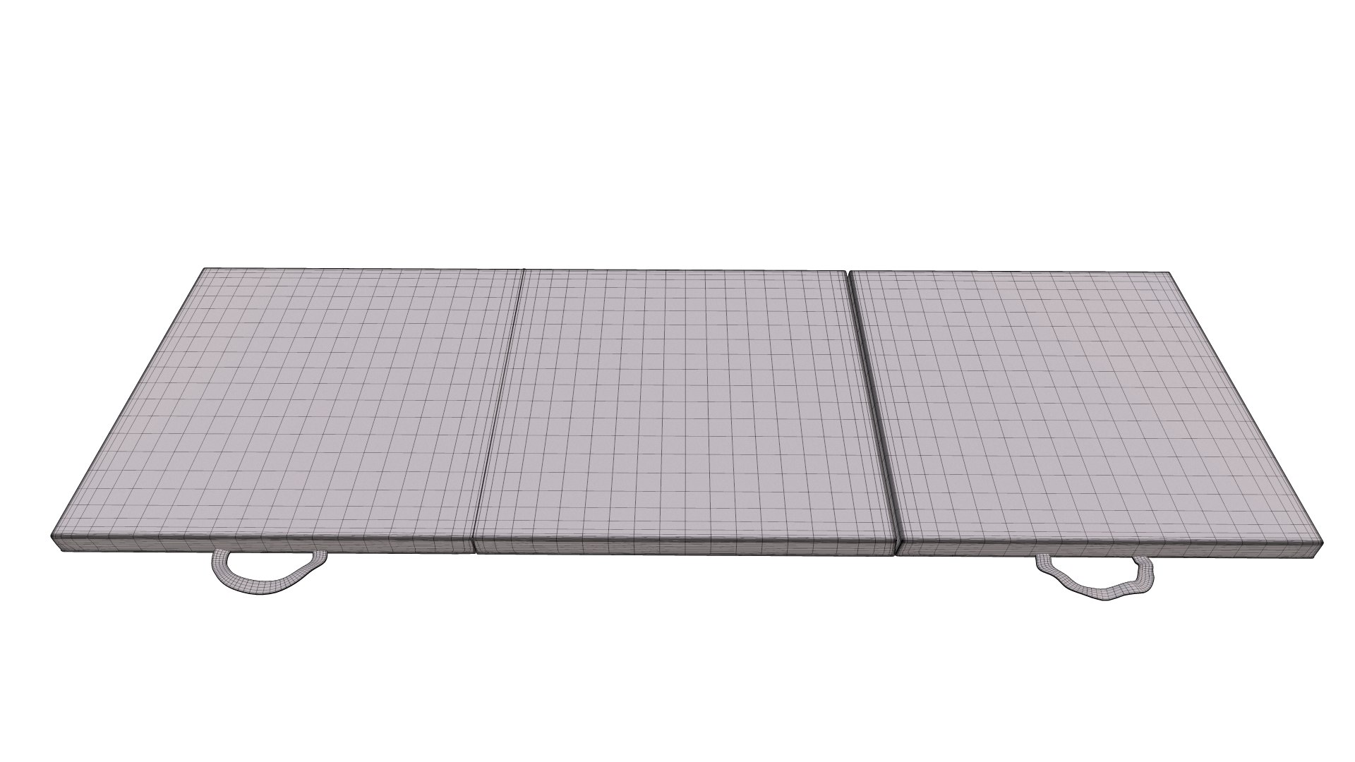 Tri-Fold Folding Exercise Mat 3D Model - TurboSquid 2083814