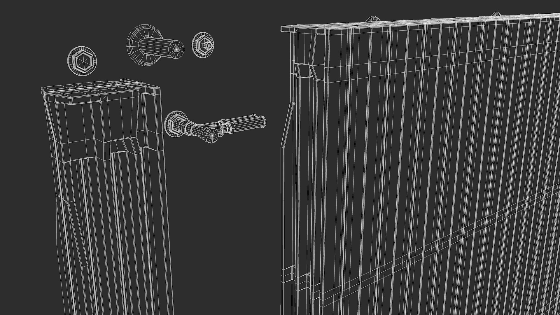 3D Model Modular Radiator - TurboSquid 1386151