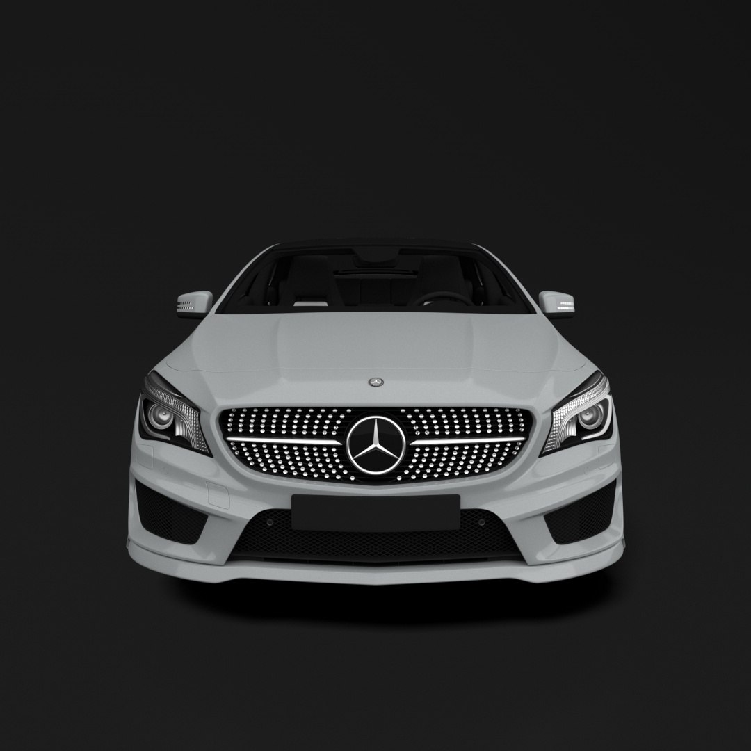 3D Mercedes-Benz CLA-class AMG Model - TurboSquid 2353130