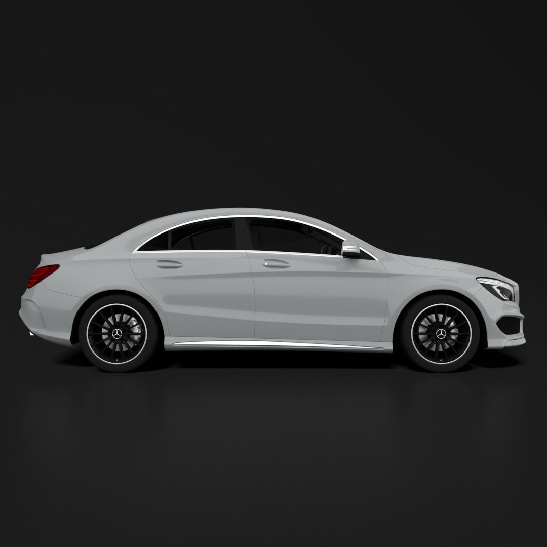 3D Mercedes-Benz CLA-class AMG Model - TurboSquid 2353130