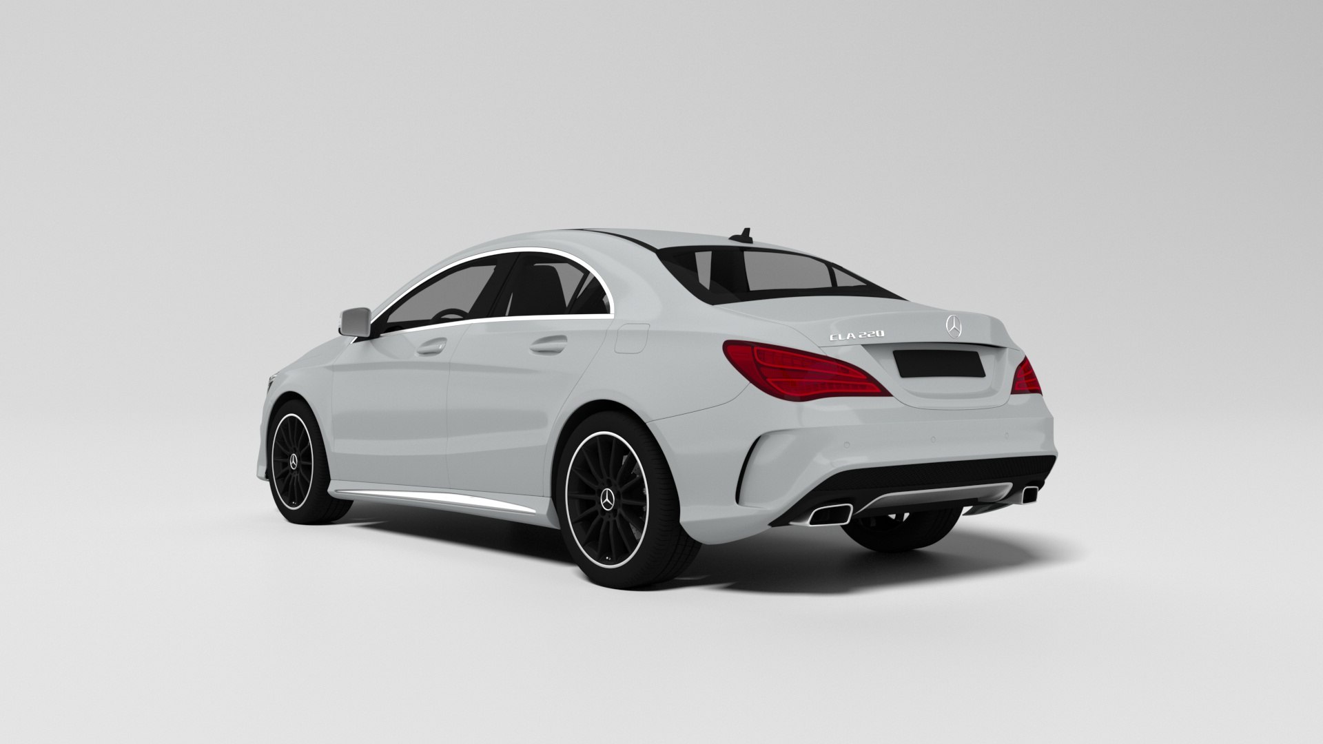 3D Mercedes-Benz CLA-class AMG Model - TurboSquid 2353130