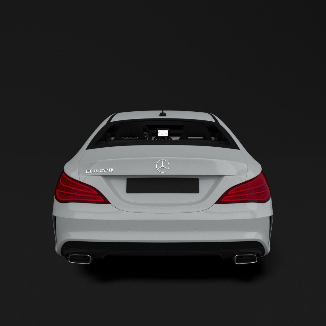 3D Mercedes-Benz CLA-class AMG Model - TurboSquid 2353130