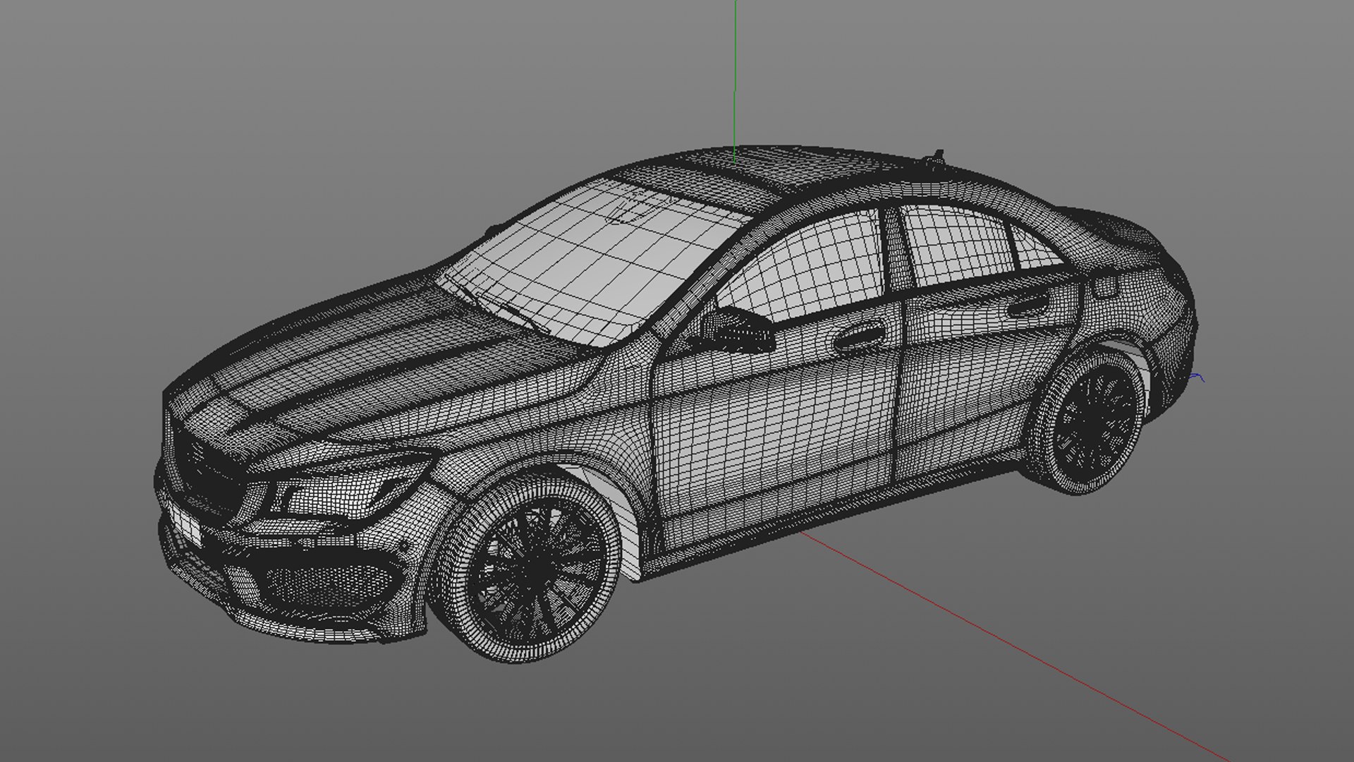 3D Mercedes-Benz CLA-class AMG Model - TurboSquid 2353130