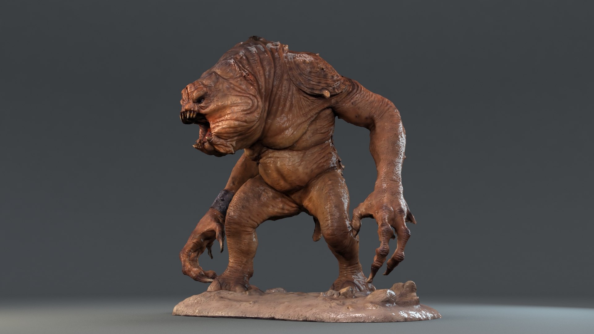 3D Rancor model - TurboSquid 2089806