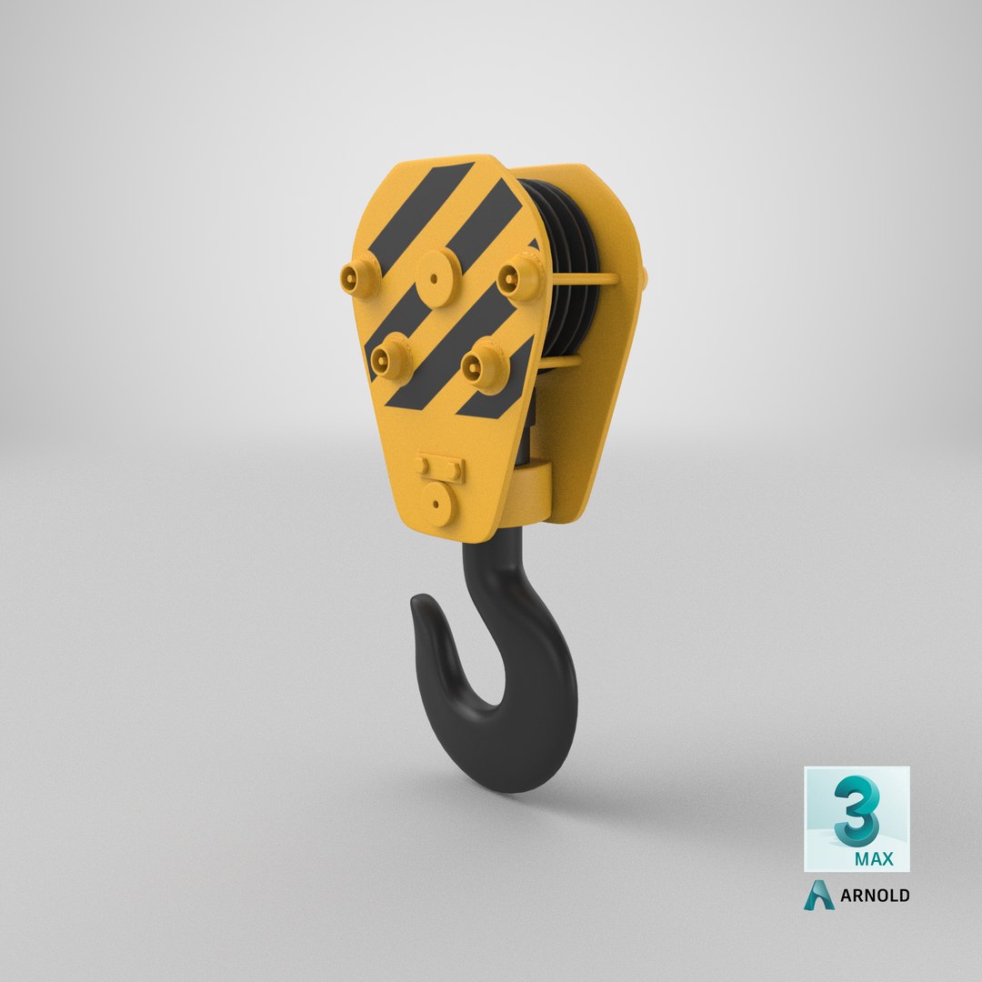3D Crane Hook V3 - TurboSquid 2109624