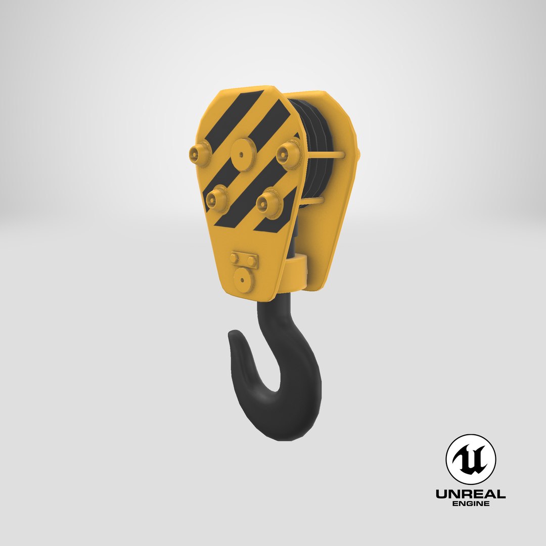 3D Crane Hook V3 - TurboSquid 2109624