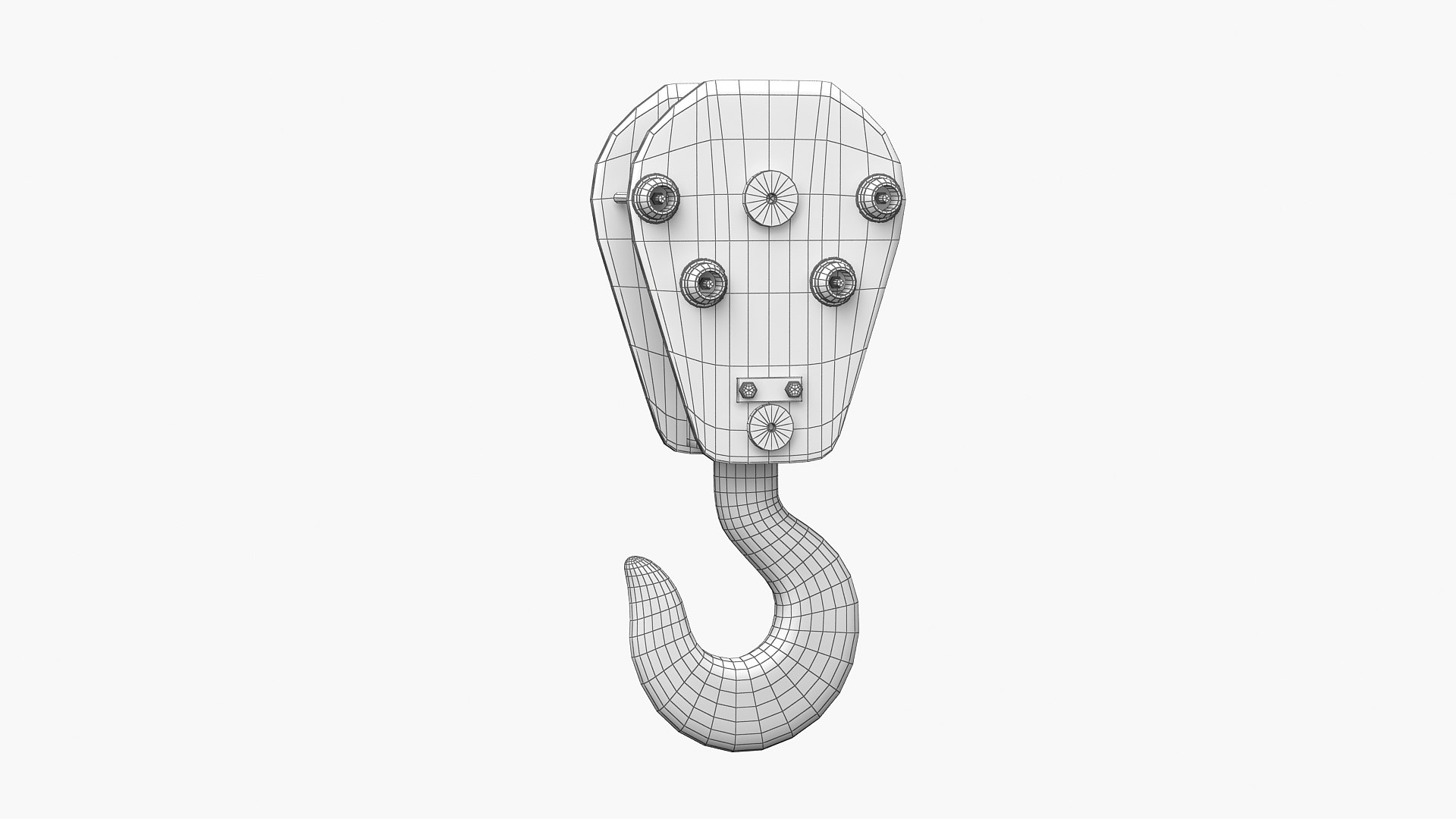 3D Crane Hook V3 - TurboSquid 2109624