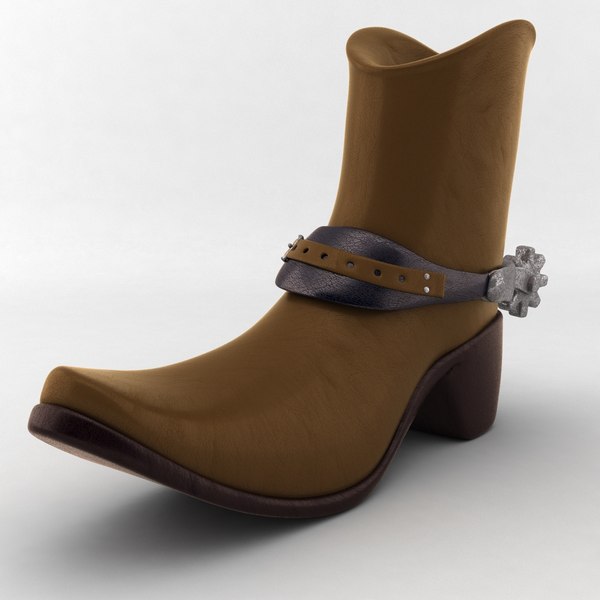 Cowboy Boots 3D Models for Download | TurboSquid