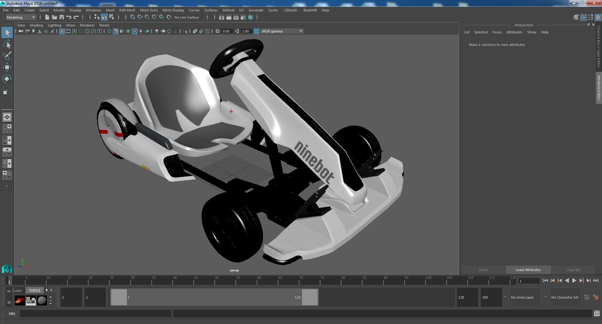 Segway Ninebot Gokart 3D Model - TurboSquid 2019546