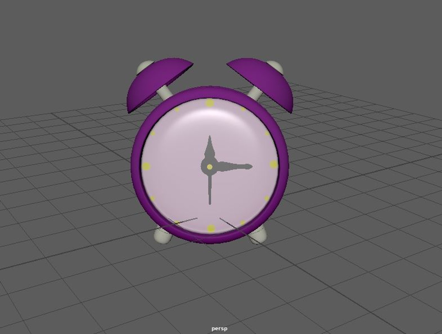 Cartoon Clock 3D - TurboSquid 1655562