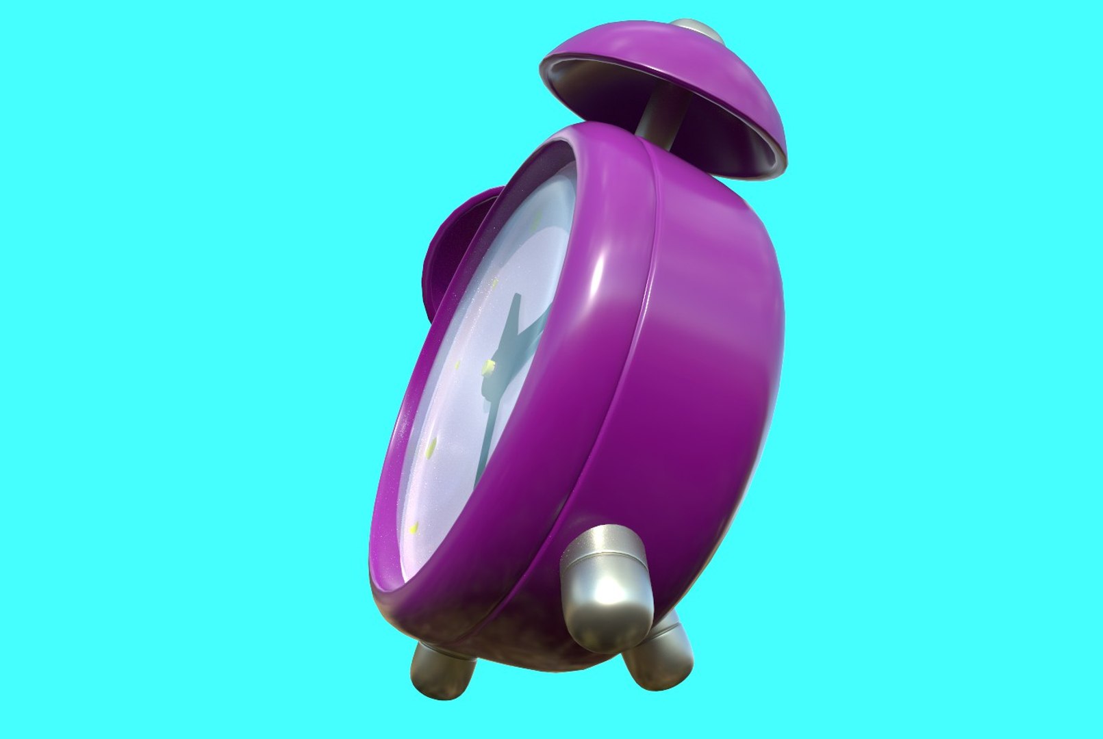 Cartoon Clock 3D - TurboSquid 1655562