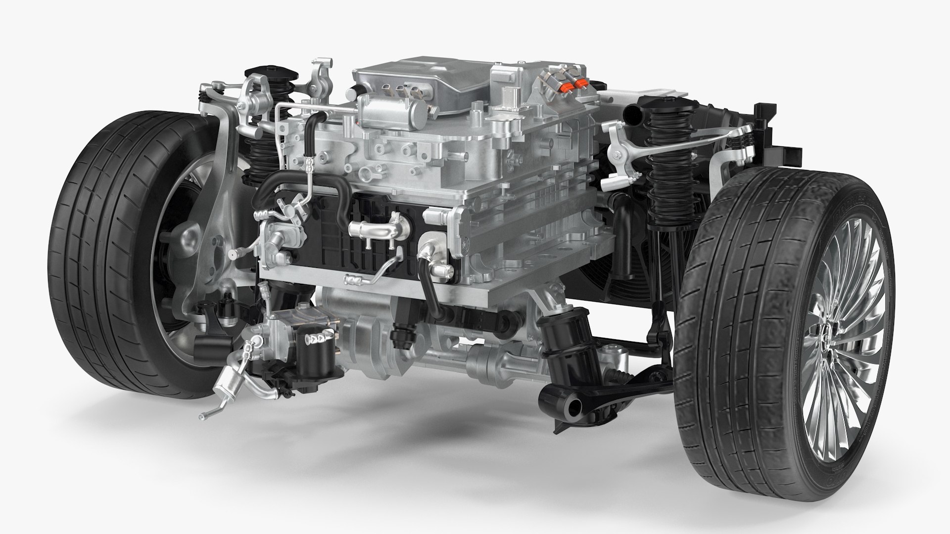 Toyota Mirai Fuelcell Electric Motor 3D model - TurboSquid 1868064