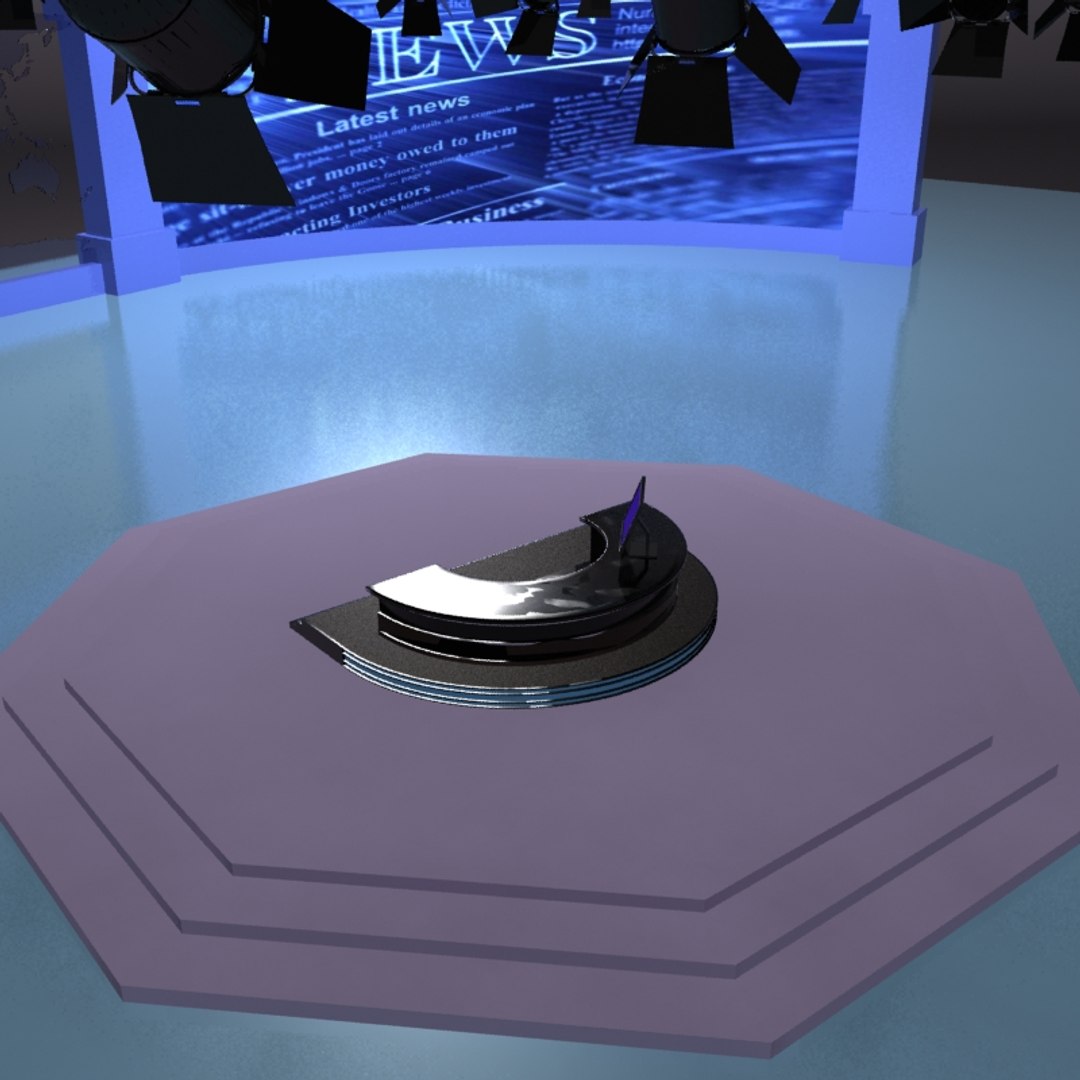 Virtual Set 3d Model