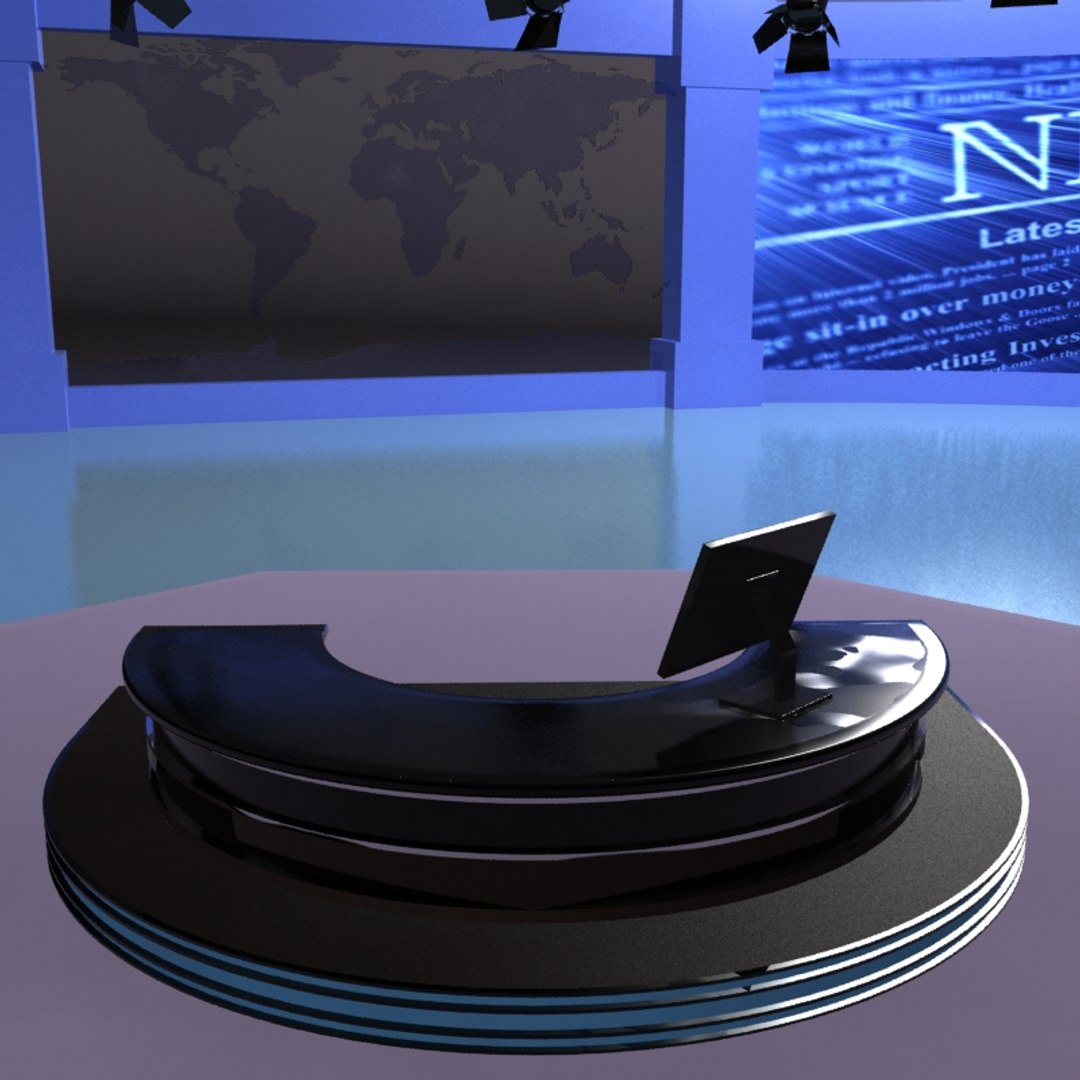 Virtual Set 3d Model