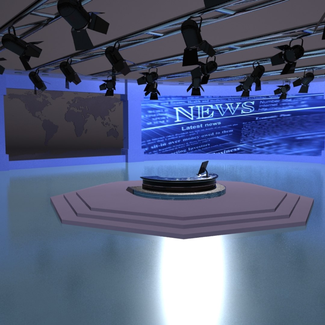 Virtual Set 3d Model