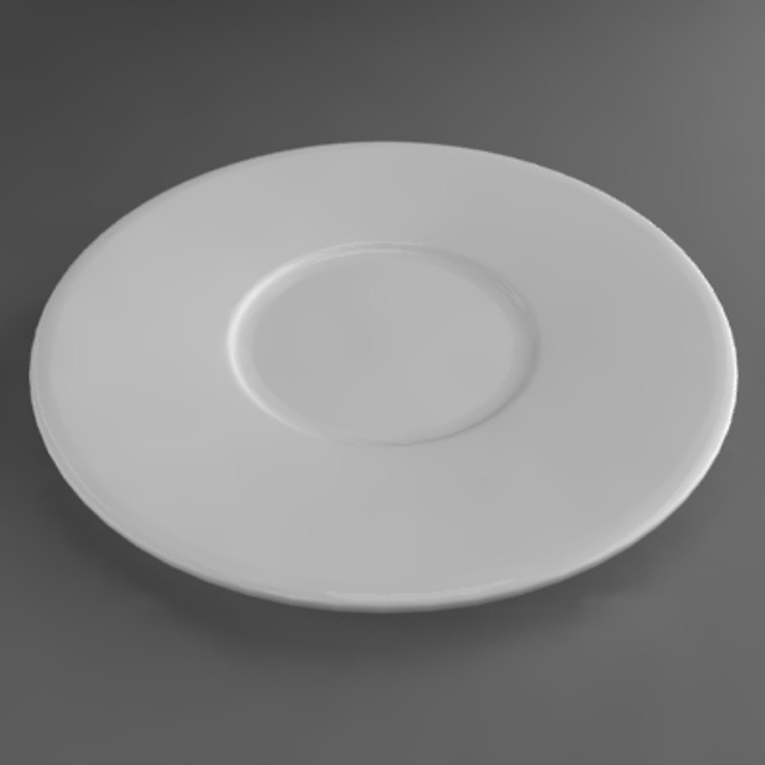 3d model of plate
