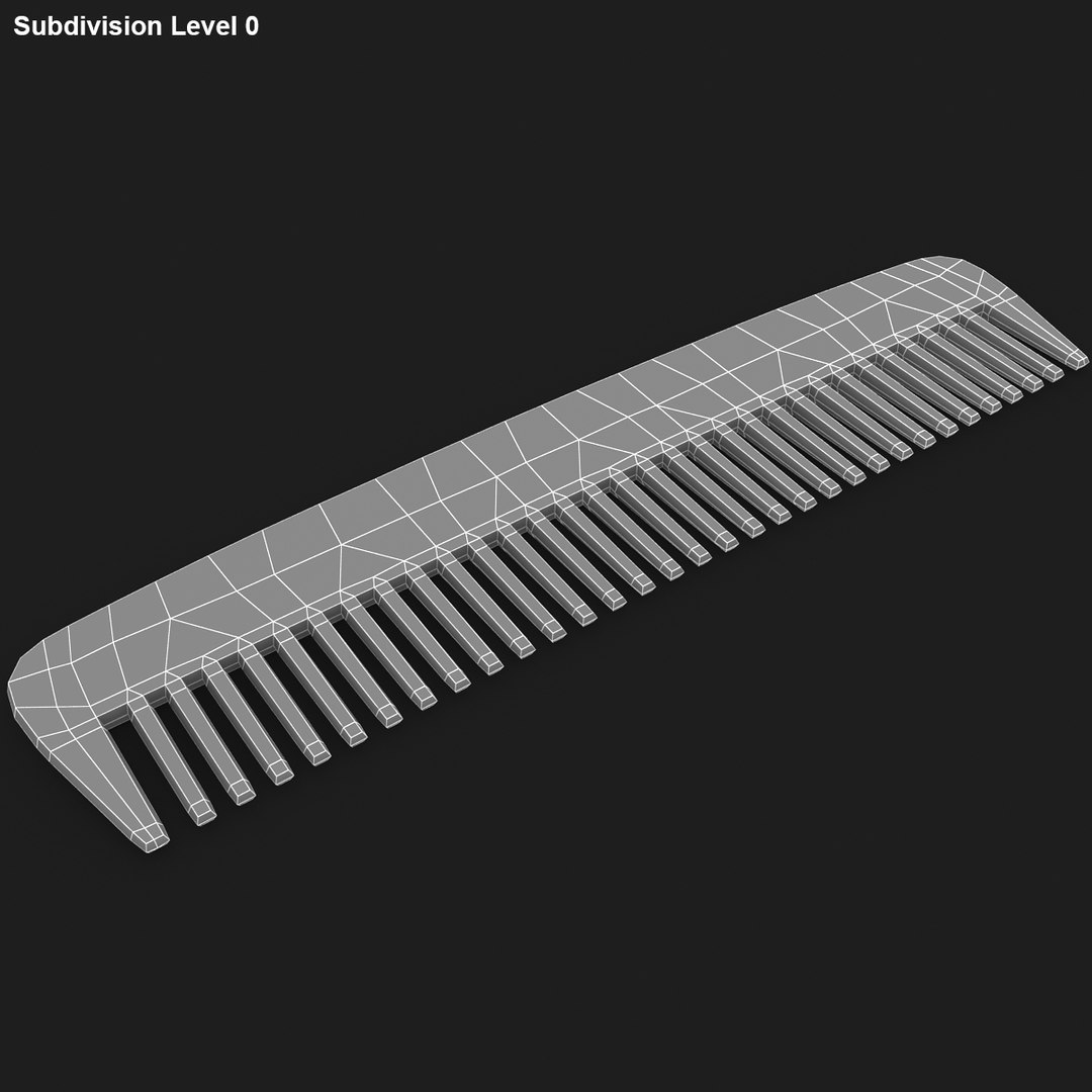 comb set 3d model