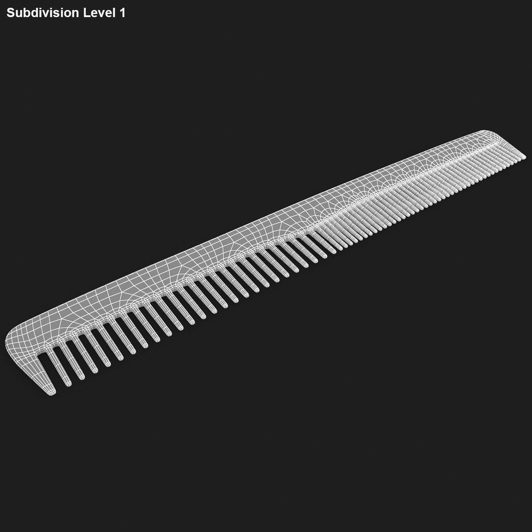 comb set 3d model