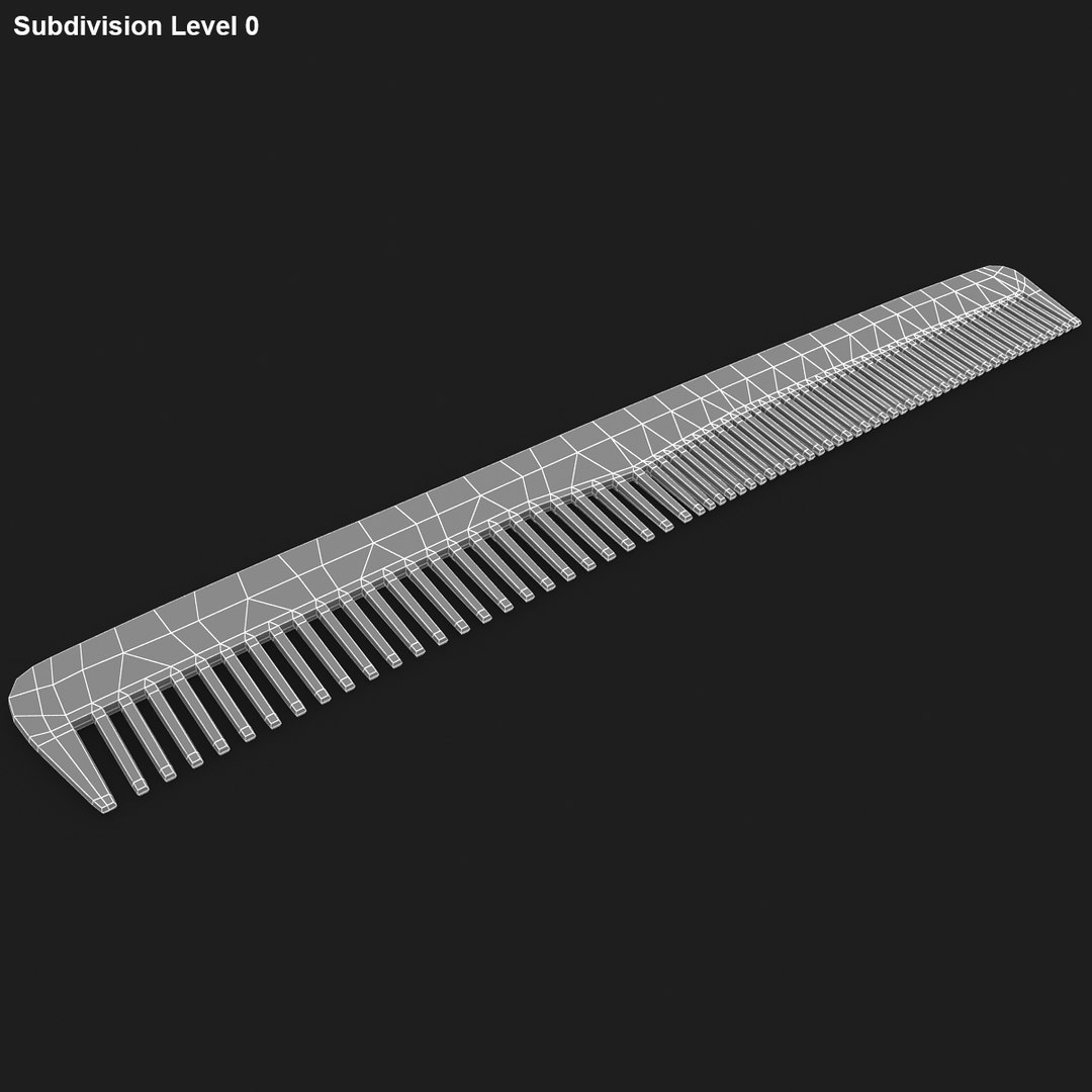 comb set 3d model