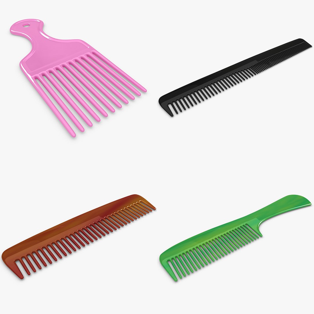 comb set 3d model