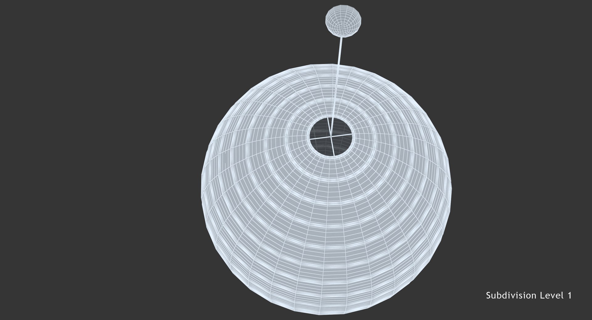 3d Lamp Sphere Model