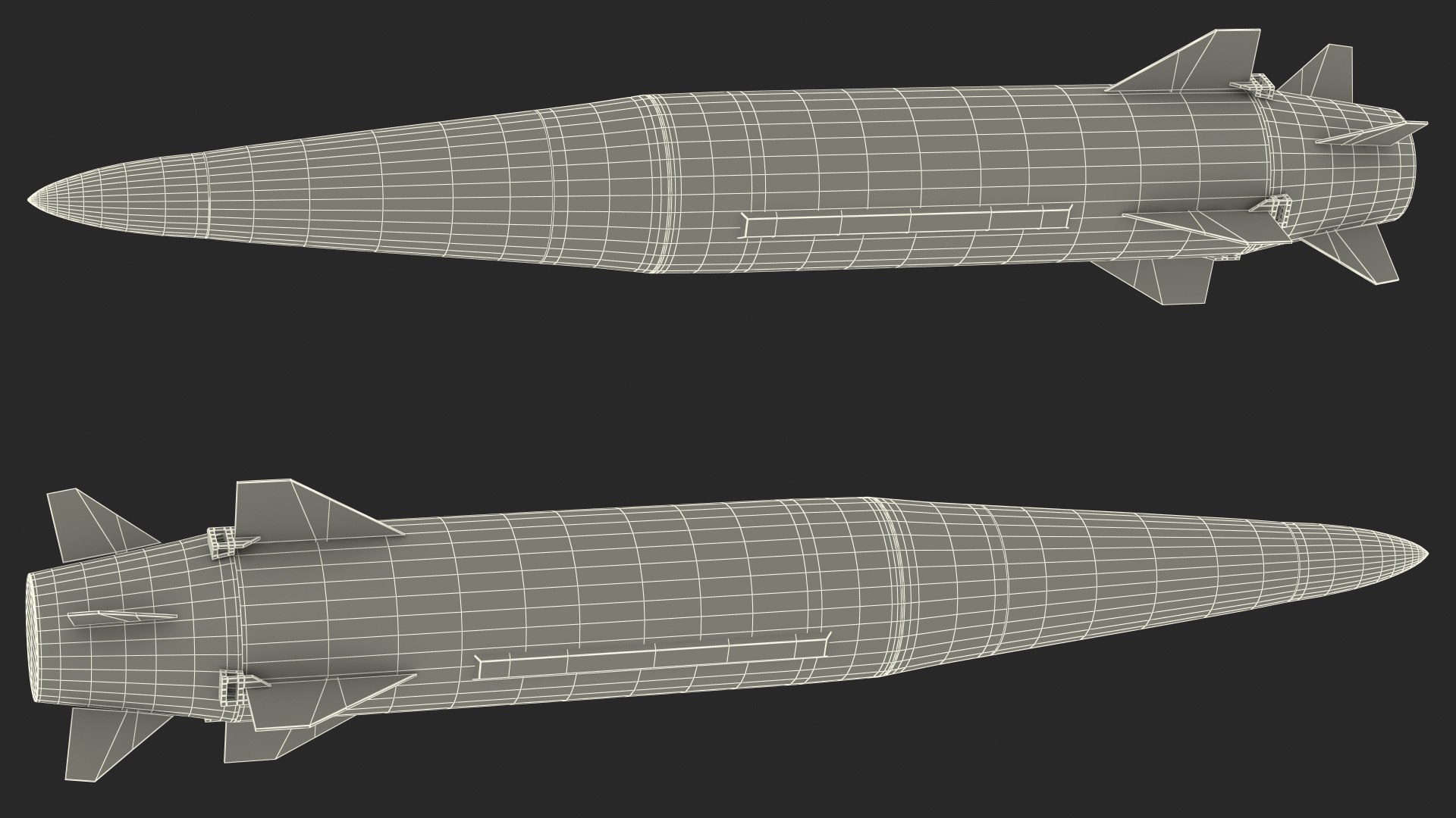 3D Kh-47M2 Kinzhal Hypersonic Missile - TurboSquid 1916282
