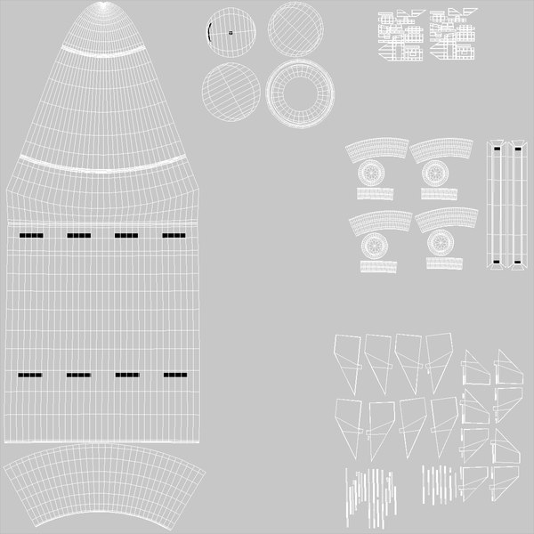 modelo 3d Misil hipersónico Kinzhal Kh-47M2 - TurboSquid 1916282