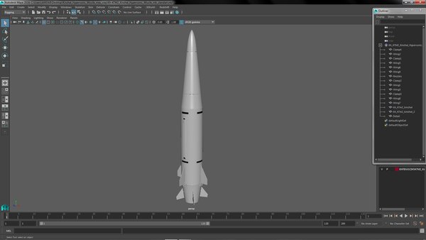 modelo 3d Misil hipersónico Kinzhal Kh-47M2 - TurboSquid 1916282