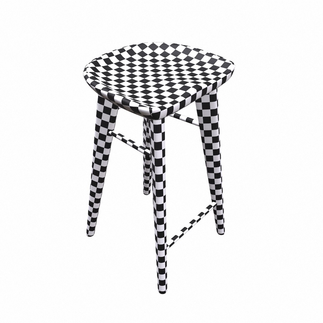 3D High Stool Chair Collection Model - TurboSquid 2119605