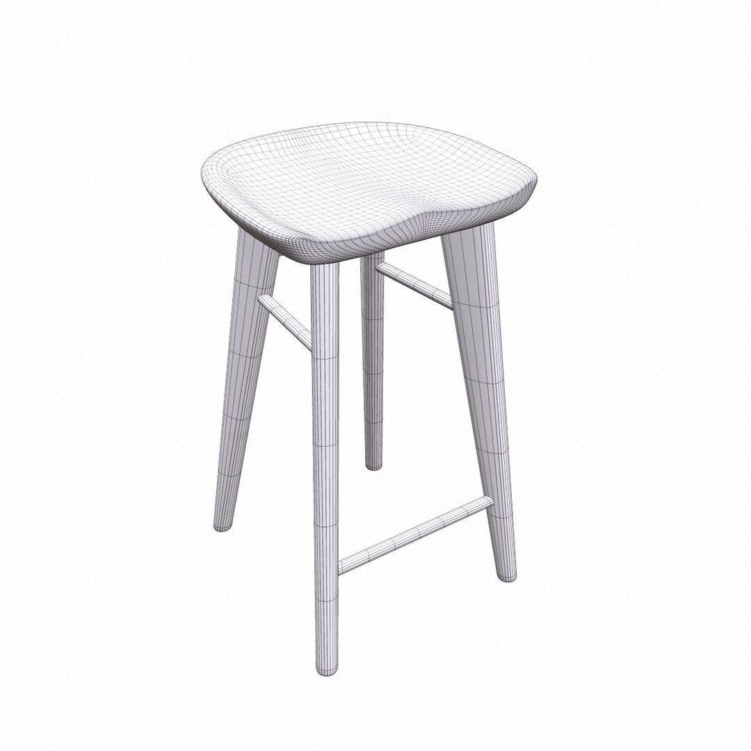 3D High Stool Chair Collection Model - TurboSquid 2119605