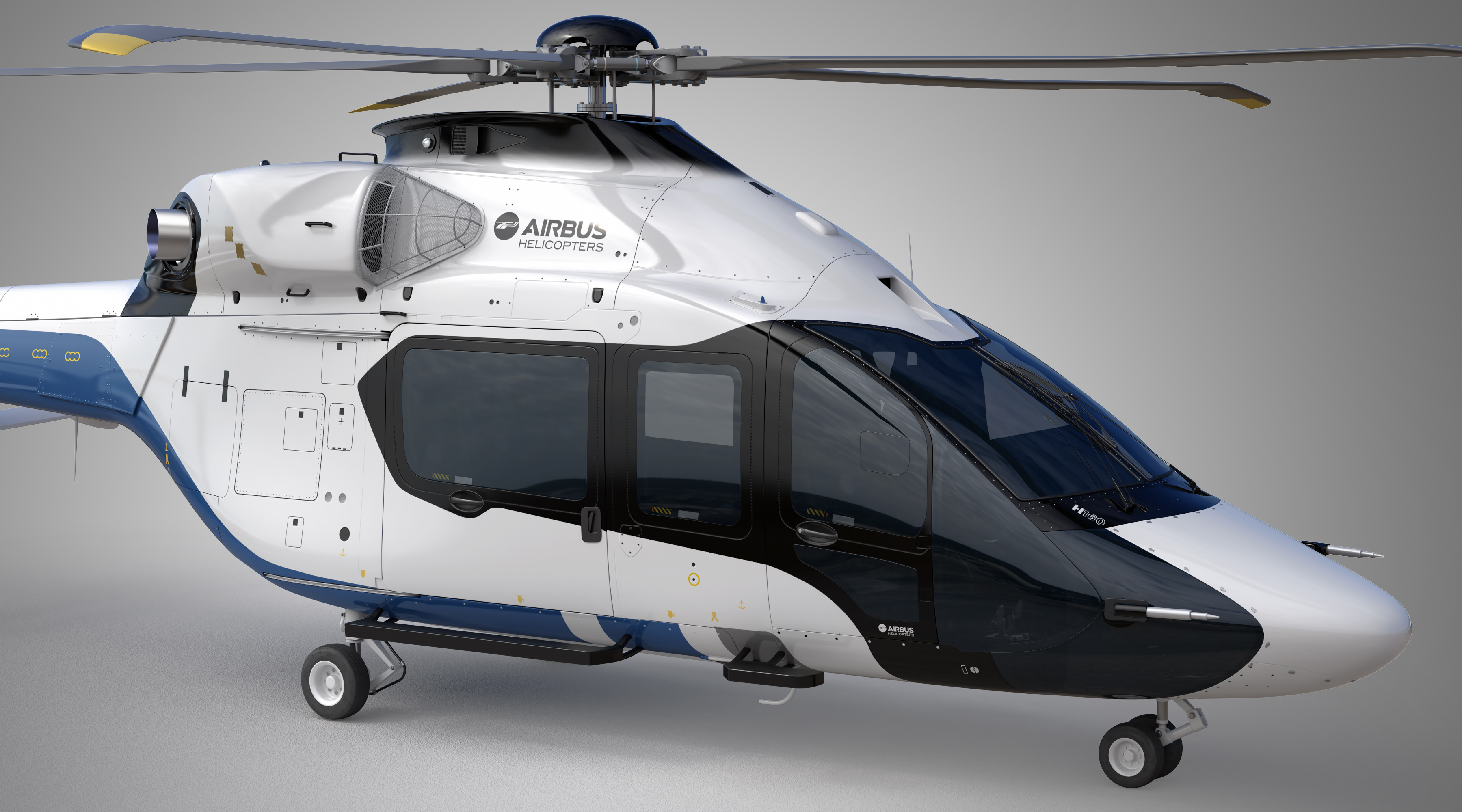 Airbus helicopter h160 eurocopter ec model - TurboSquid 1379445