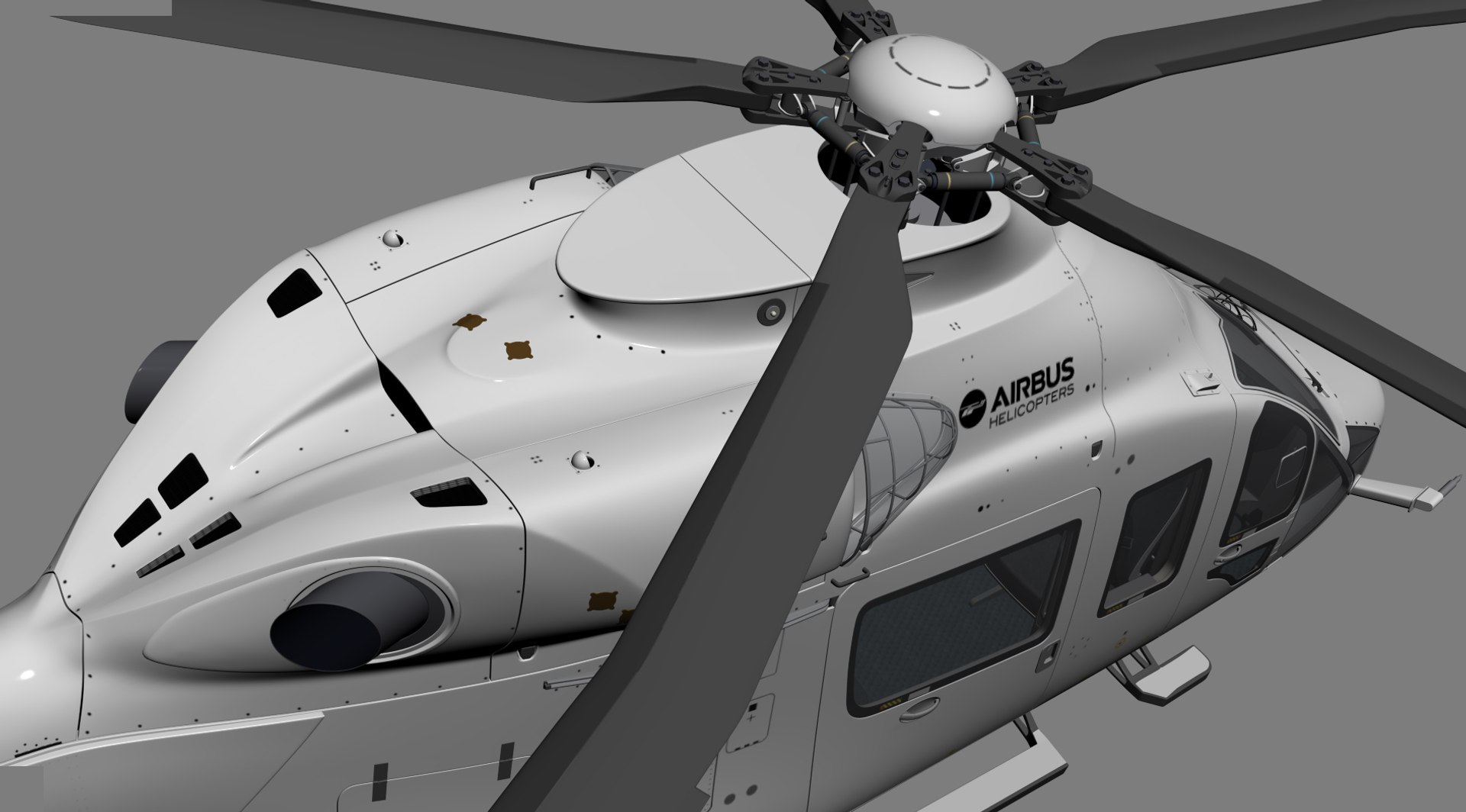 Airbus helicopter h160 eurocopter ec model - TurboSquid 1379445