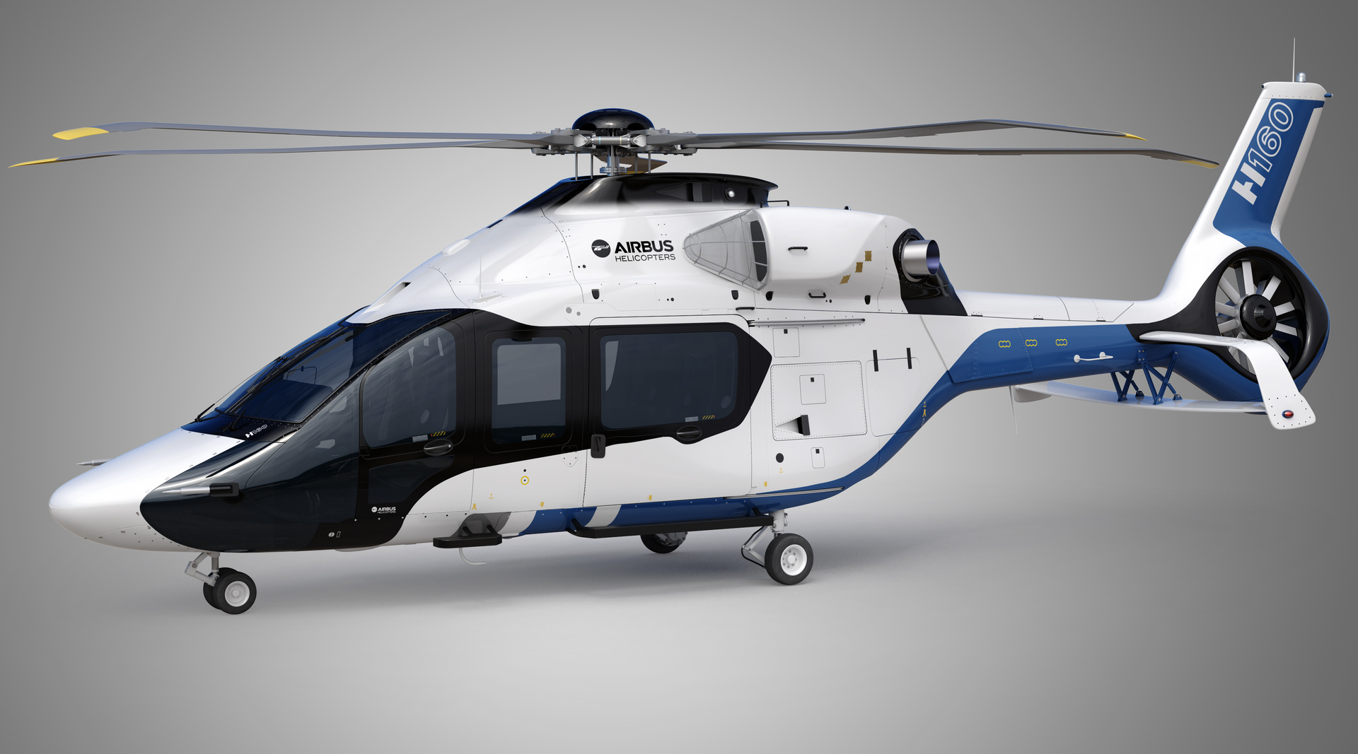 Airbus helicopter h160 eurocopter ec model - TurboSquid 1379445